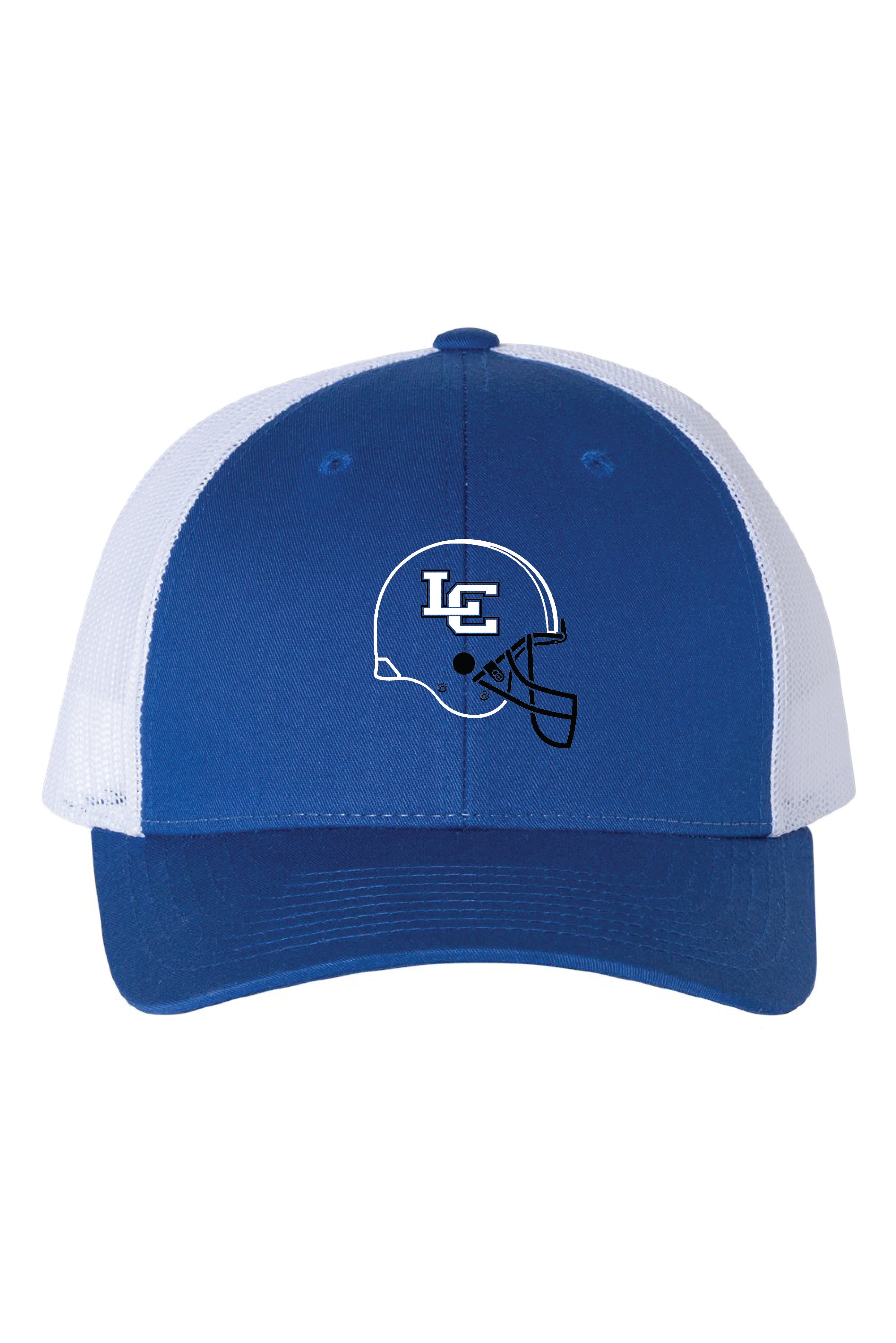 LC Helmet Embroidery - Richardson Structured Cap - Royal/Wht - LIMITED ...