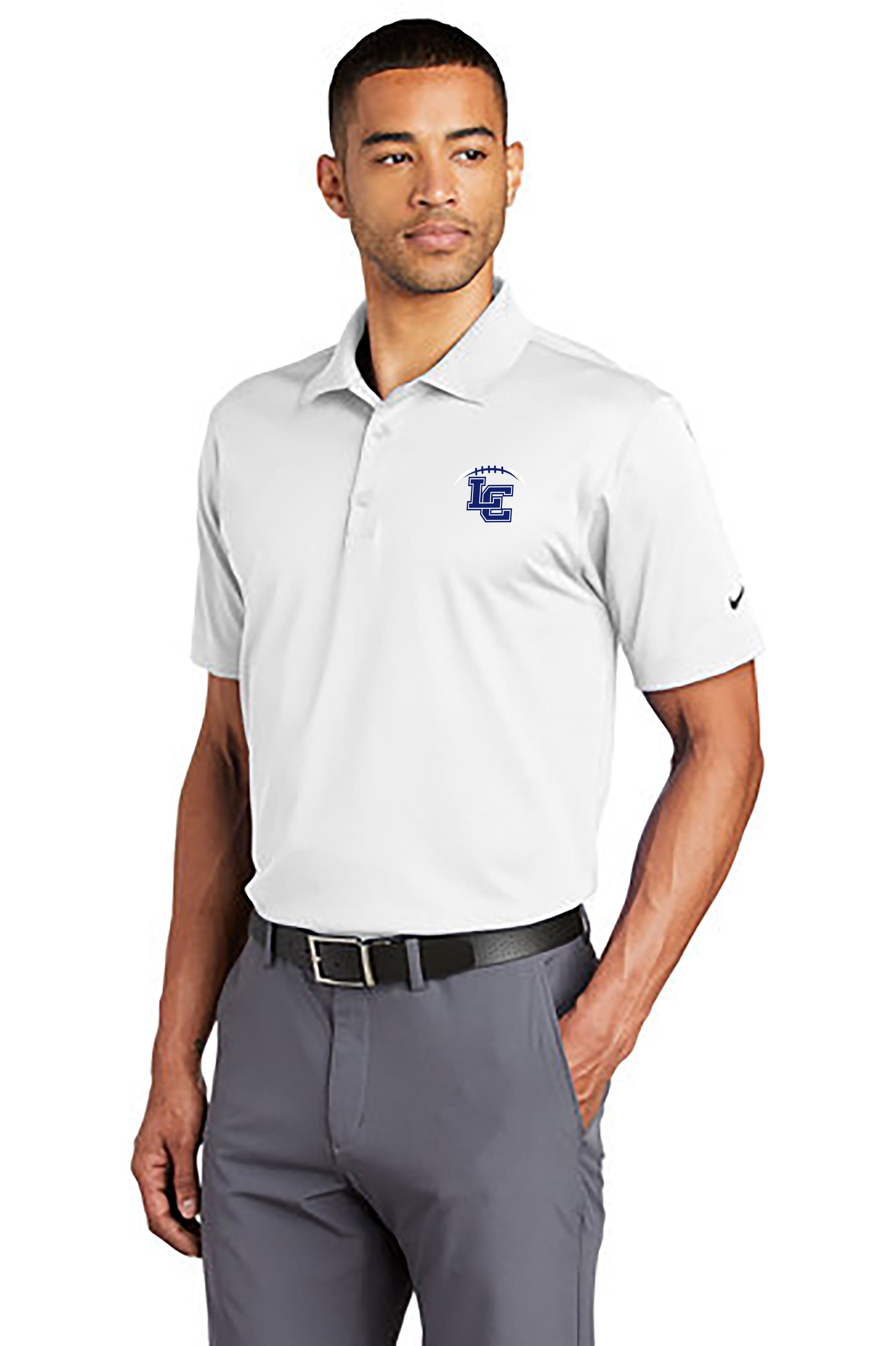 LC Football - Nike Tech Basic Dri-FIT Polo - White – LC Sports