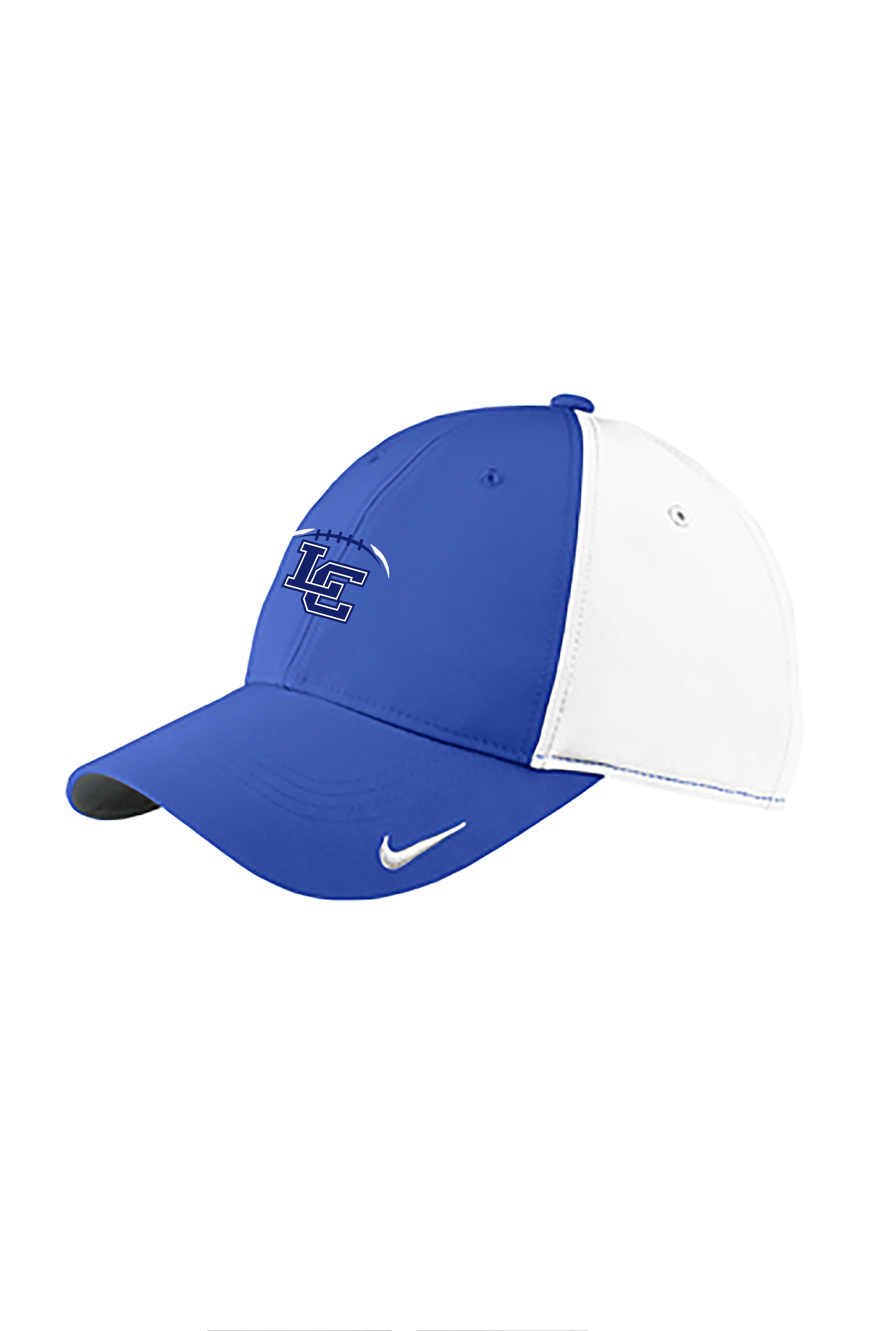 LC Football Embroidery - Nike Dri-Fit Legacy Cap - Royal/White – LC Sports